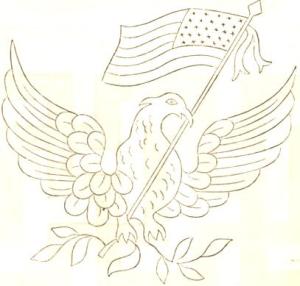 Patriotic Embroidery Patterns | If I Had My Own Blue Box: