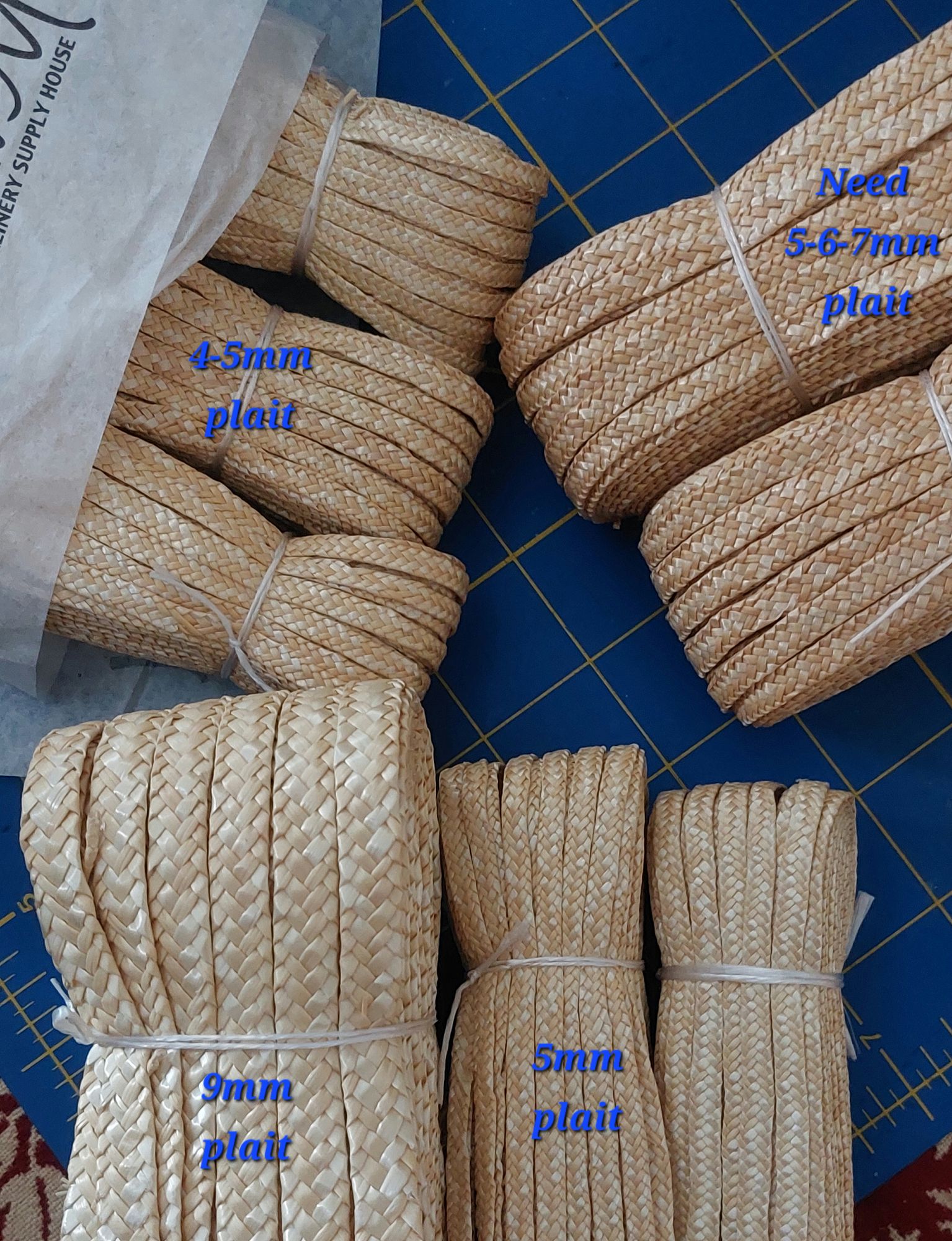 Make Your Own Straw Bonnet Shopping List | If I Had My Own Blue Box: