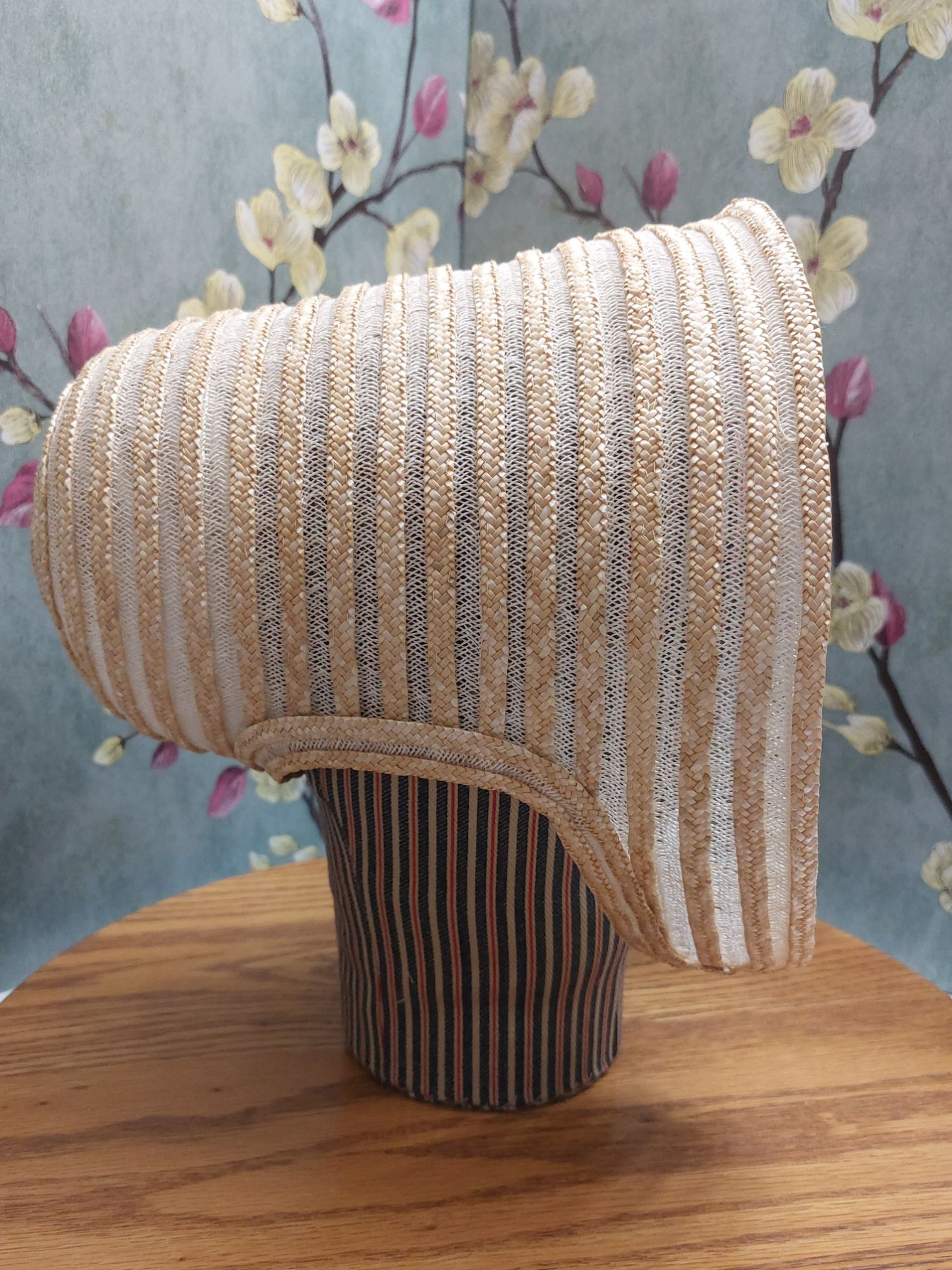 Striped Bonnets for the 1860s | If I Had My Own Blue Box: